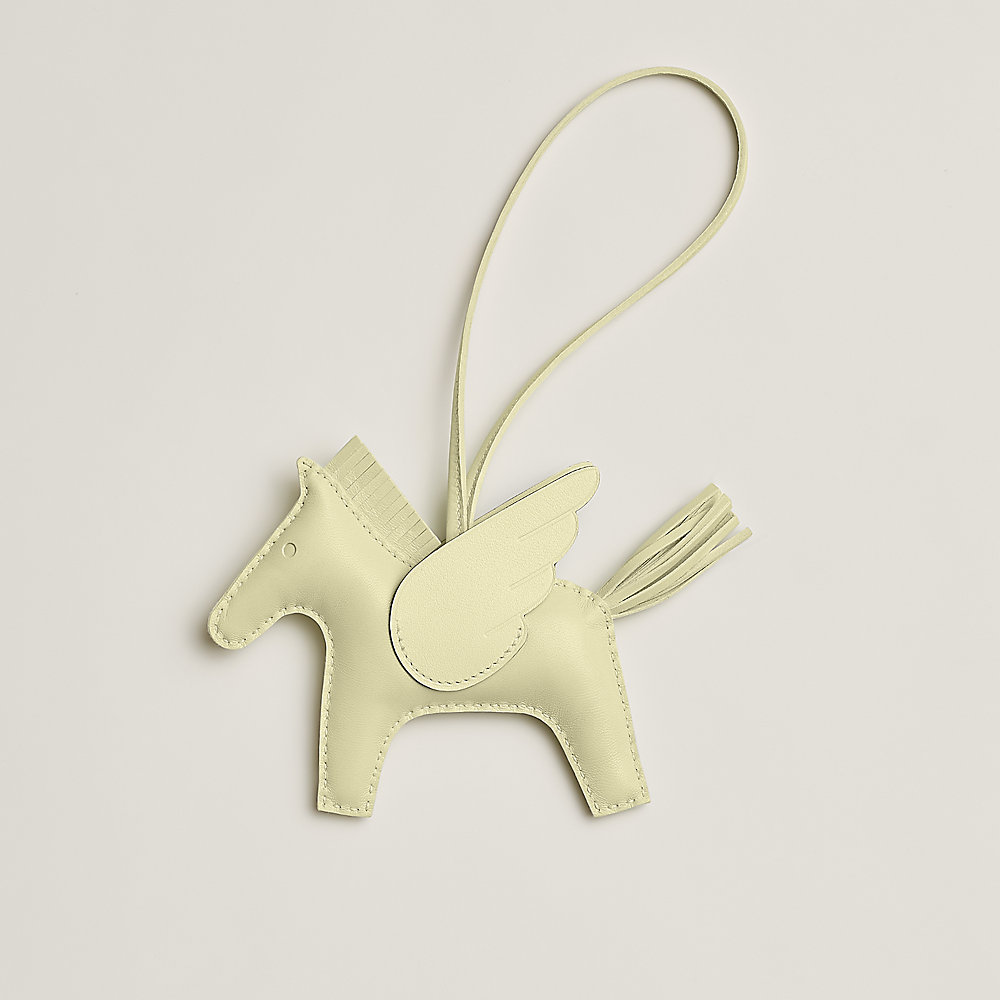 Rodeo Pegase MM charm - Yellow | Hermès UK