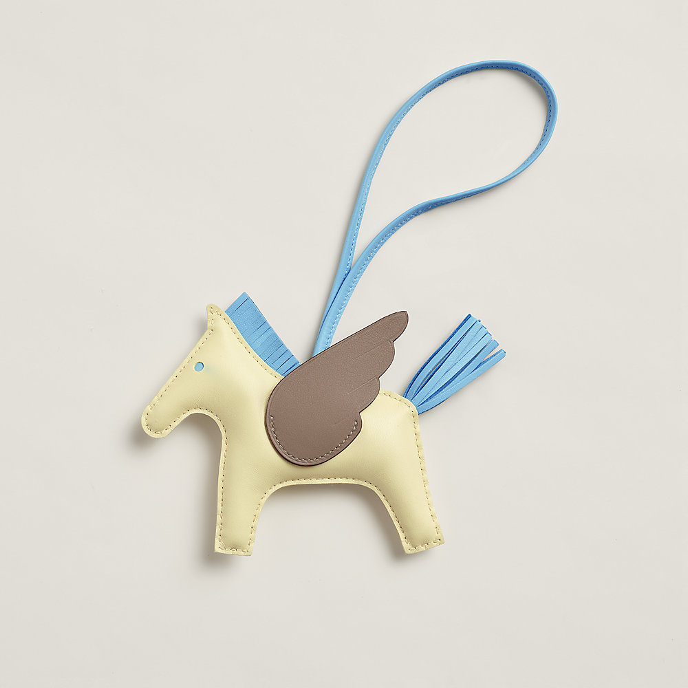 Rodeo Pegase MM charm - Blue | Hermès Norway