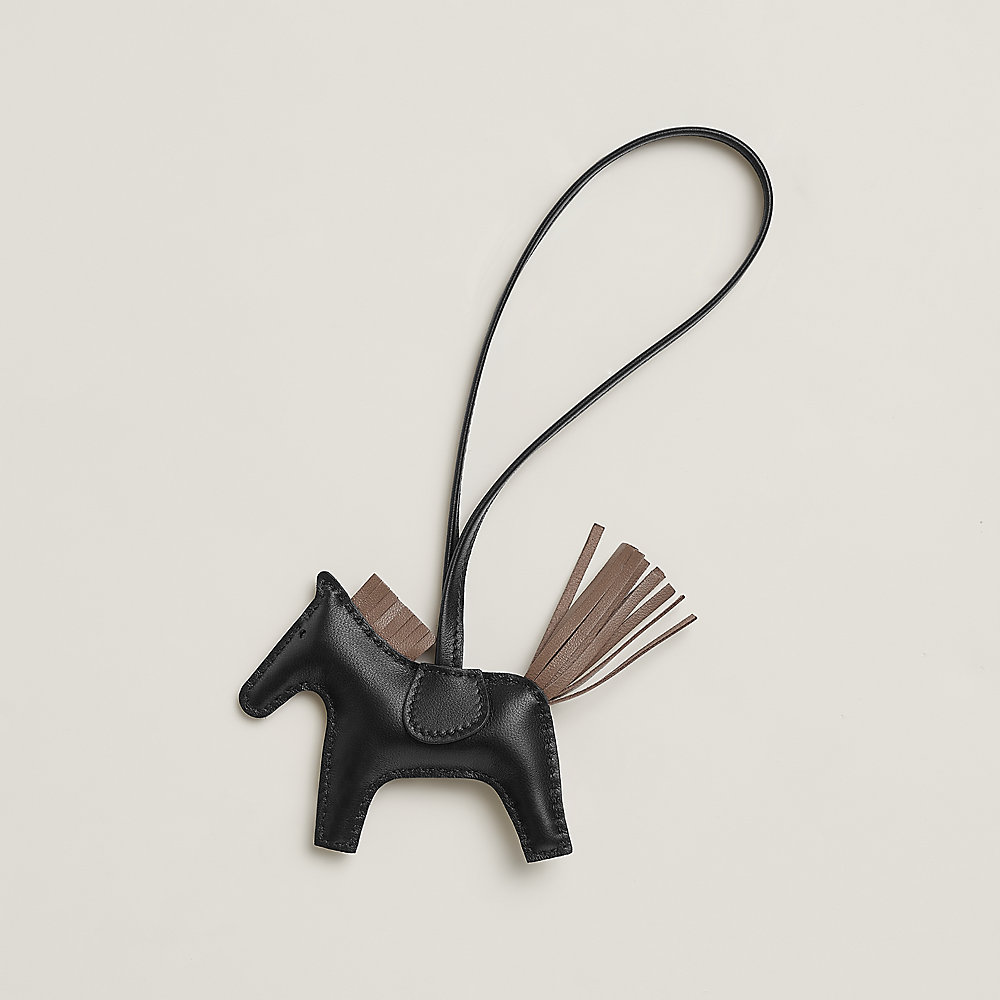 Rodeo PM charm - Black | Hermès UK