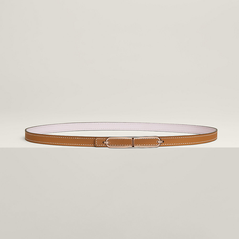 Roulis belt buckle & Reversible leather strap 13 mm | Hermès Australia