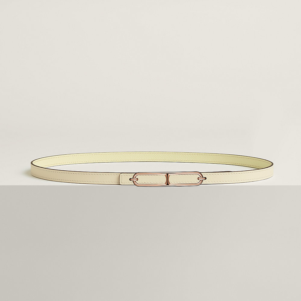 Roulis belt buckle & Reversible leather strap 13 mm | Hermès UK