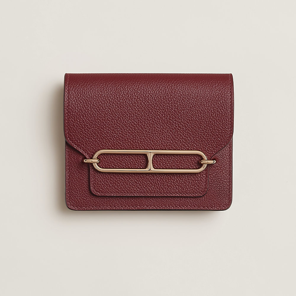 Roulis Slim bicolor wallet | Hermès Denmark