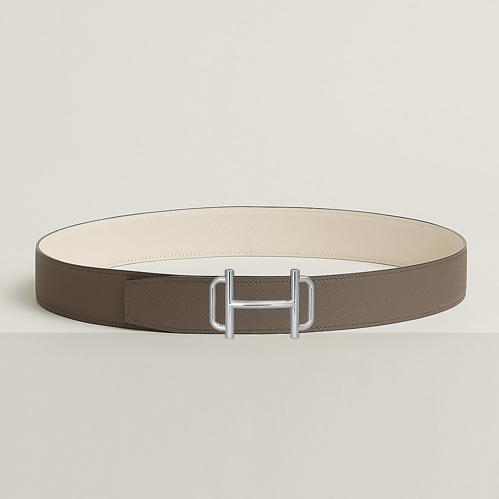 Royal belt buckle & Reversible leather strap 38 mm | Hermès Sweden