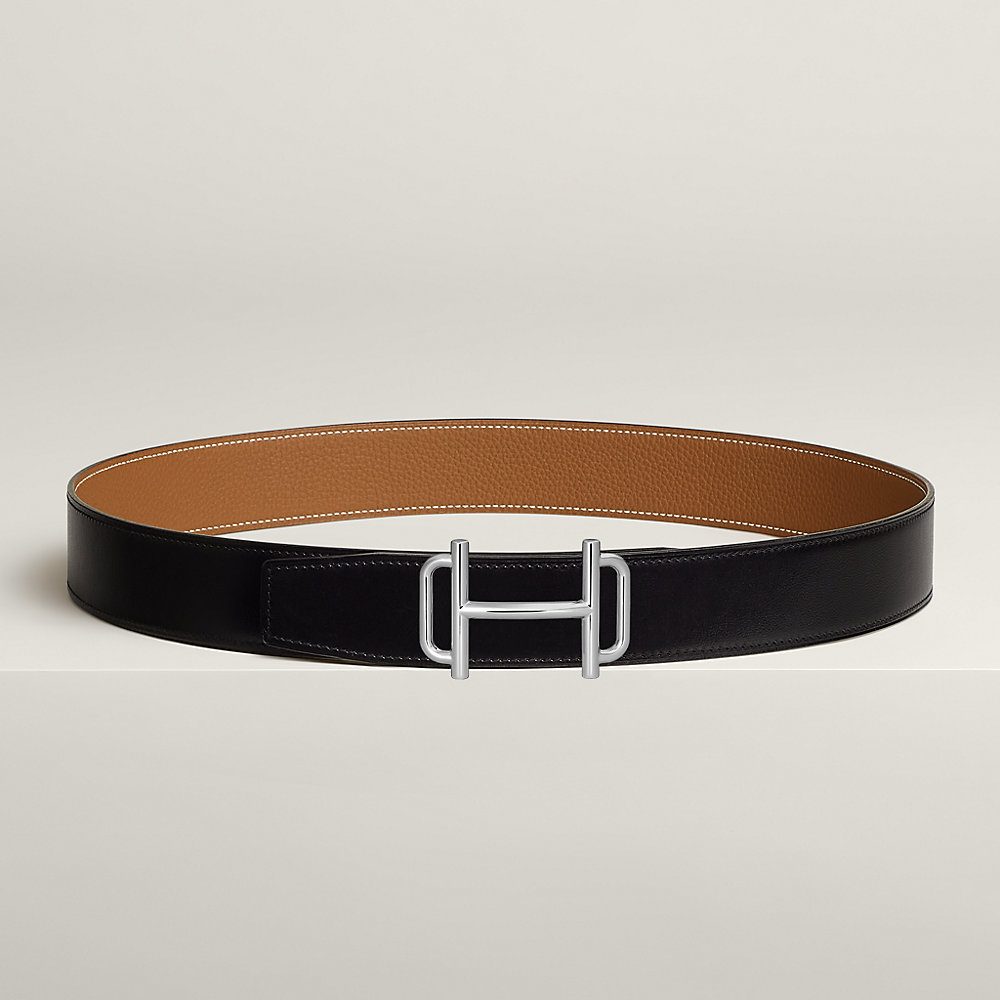 Royal belt buckle & Reversible leather strap 38 mm | Hermès Thailand