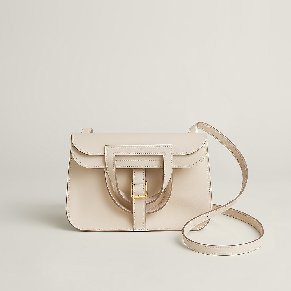 Sac Halzan mini - Blanc | Hermès France