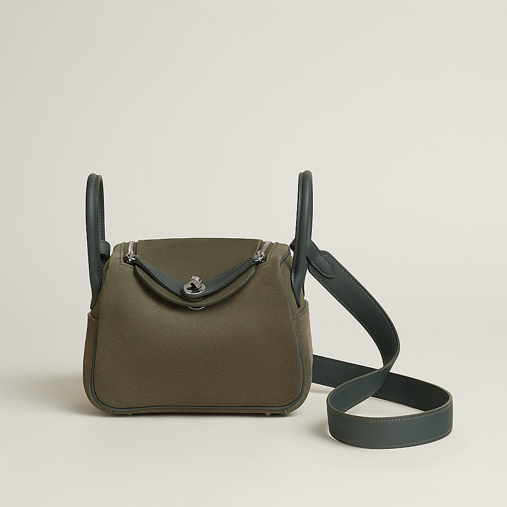 Sac Lindy II mini - Vert | Hermès Belgique