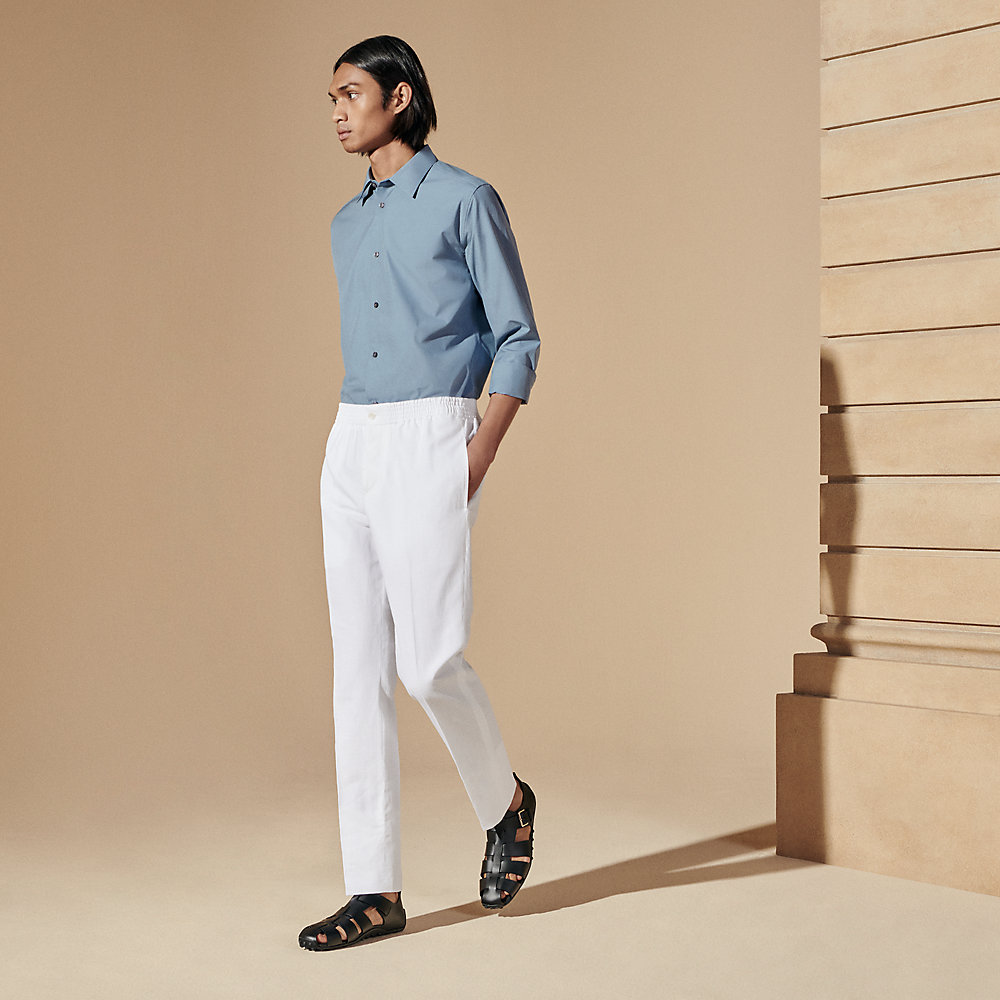 Saint Germain fitted pants - White - 38 | Hermès Poland