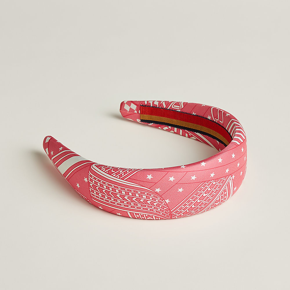 "Sangles en Zigzag Bandana" Gina headband | Hermès Canada
