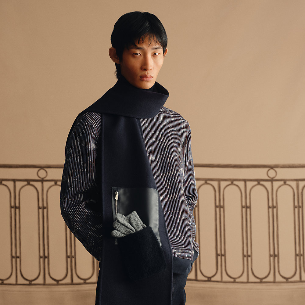 Sciarpa Out of Pocket - Blu | Hermès Italia