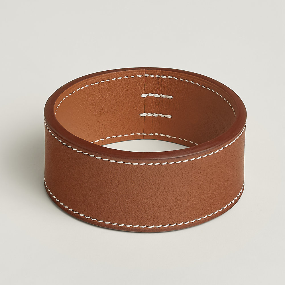 Sellier bangle - Beige | Hermès USA