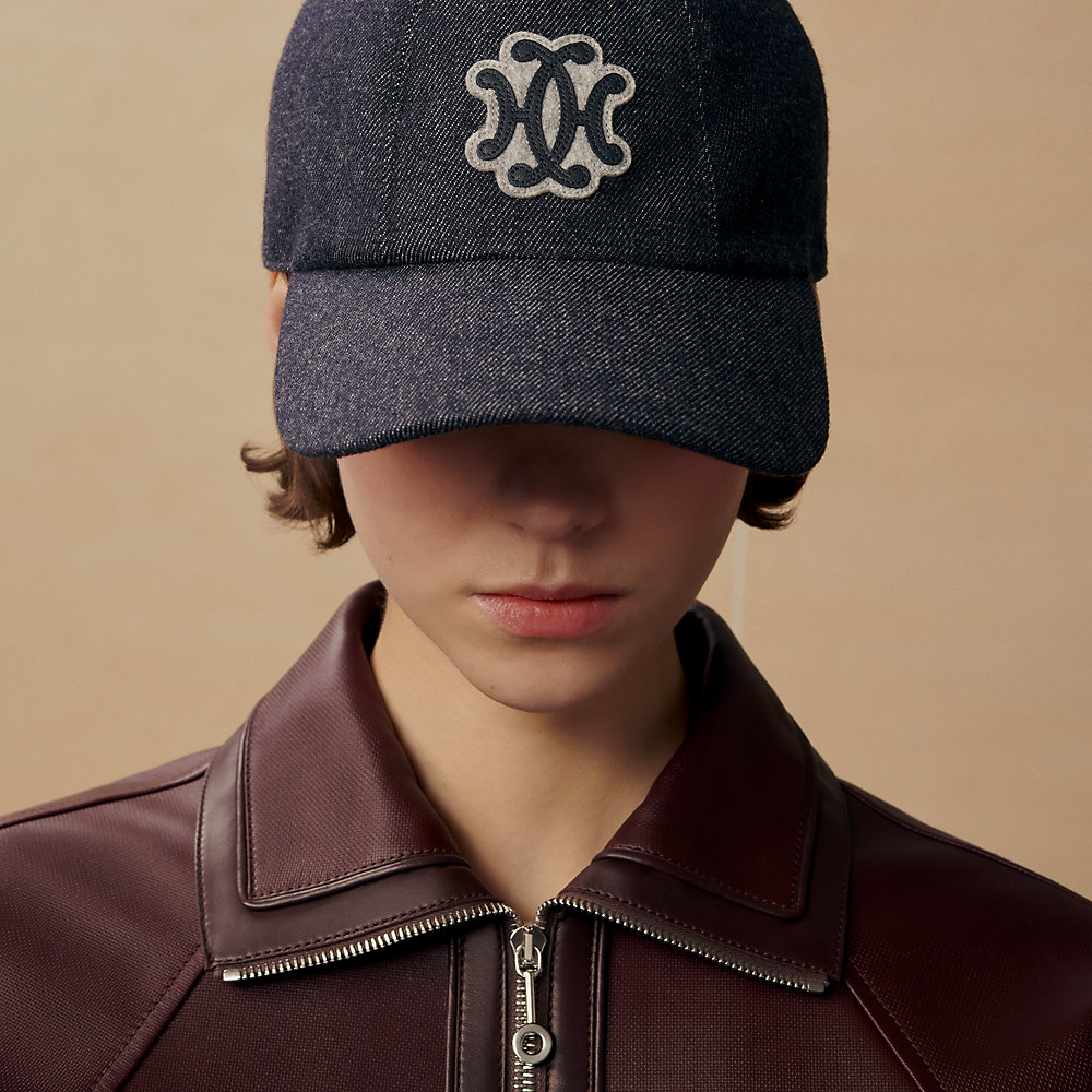 Serena Lift cap - Blue | Hermès Australia