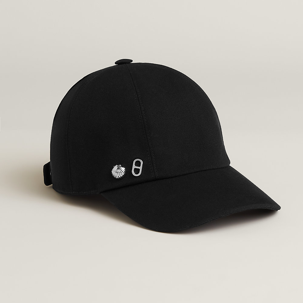 Serena Seashell cap - Black | Hermès Singapore