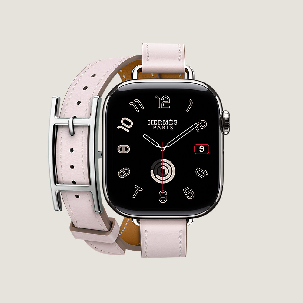 Series 11 case & Band Apple Watch Hermès Double Tour 42 mm Hapi ...