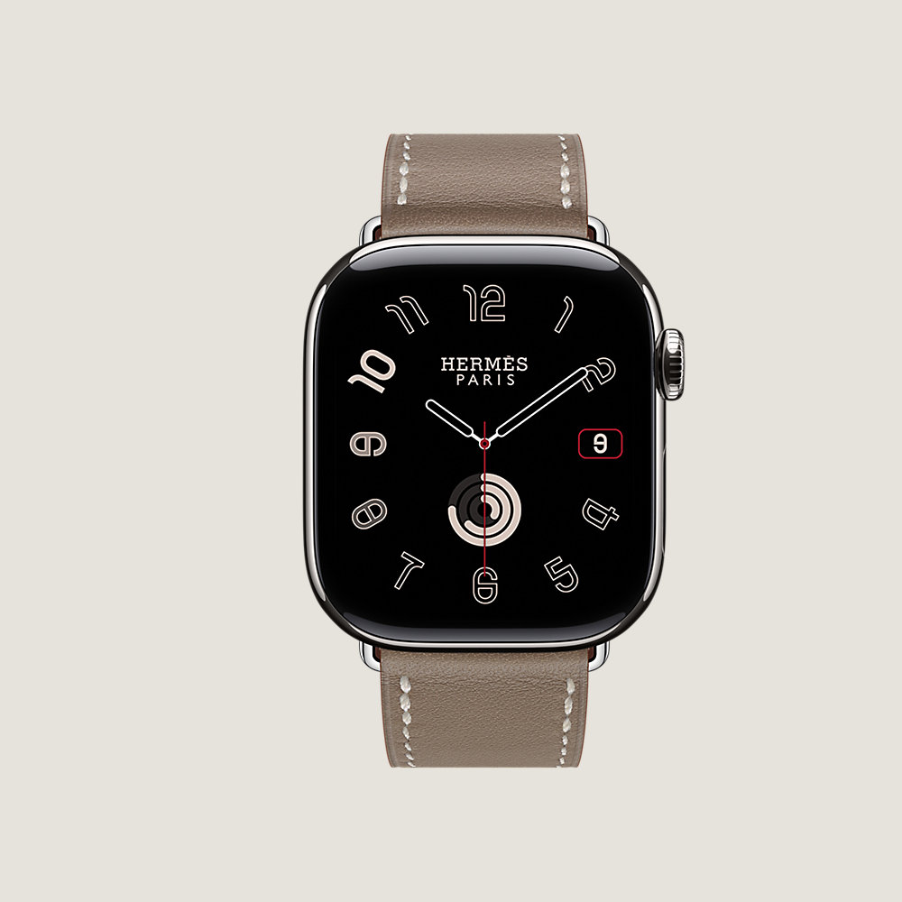 Series 11 case & Band Apple Watch Hermès Single Tour 42 mm | Hermès ...
