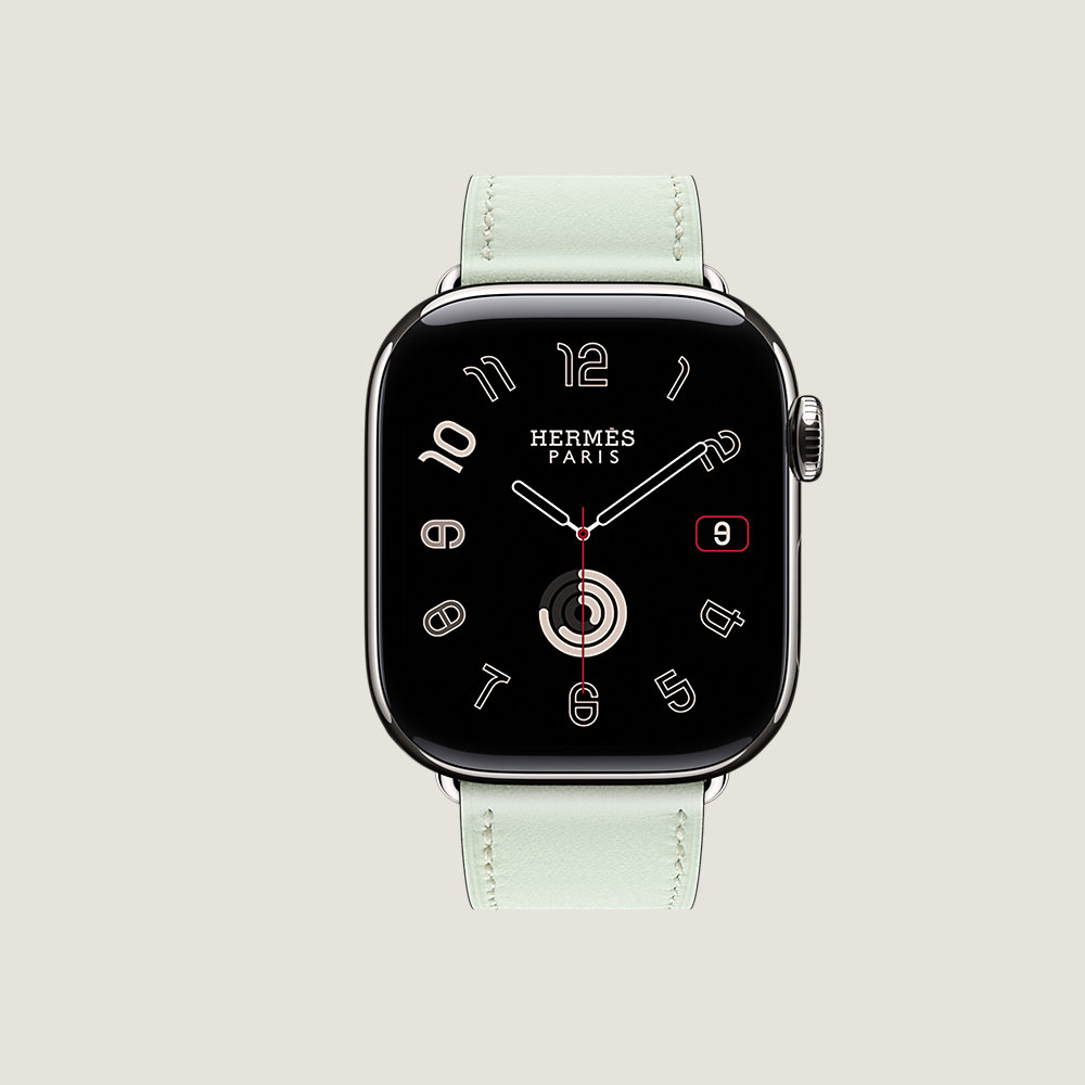 Series 11 case & Band Apple Watch Hermès Single Tour 42 mm | Hermès UK