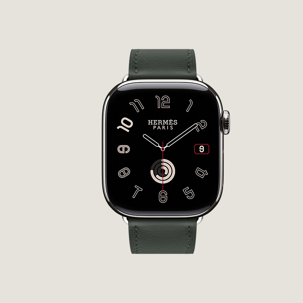 Series 11 case & Band Apple Watch Hermès Single Tour 42 mm | Hermès USA