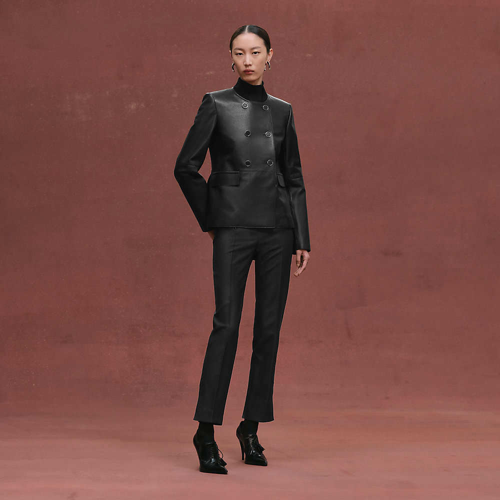 Short pea coat | Hermès UK