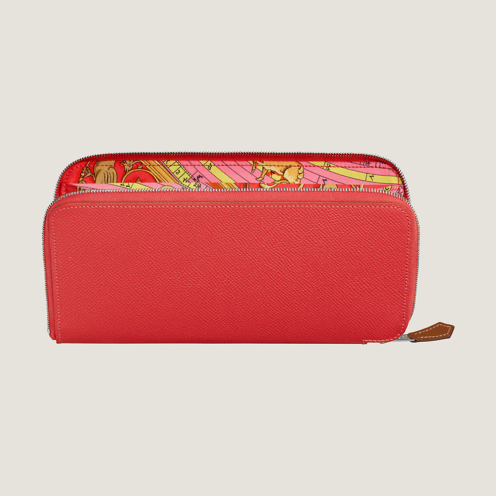 Silk'In classic wallet, large model | Hermès Singapore