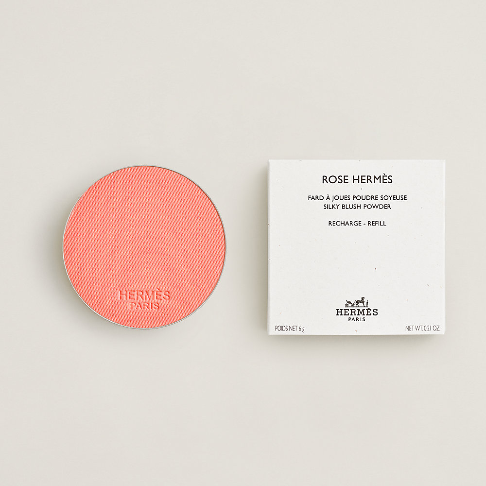 Silky blush powder refill, Rose Blush | Hermès UAE