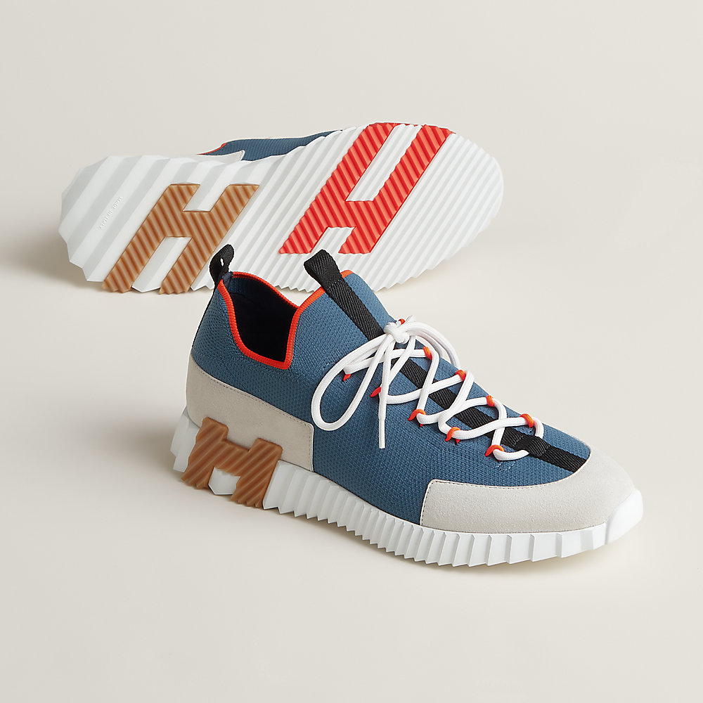 Sneakers slip-on Lift - Bleu | Hermès Canada