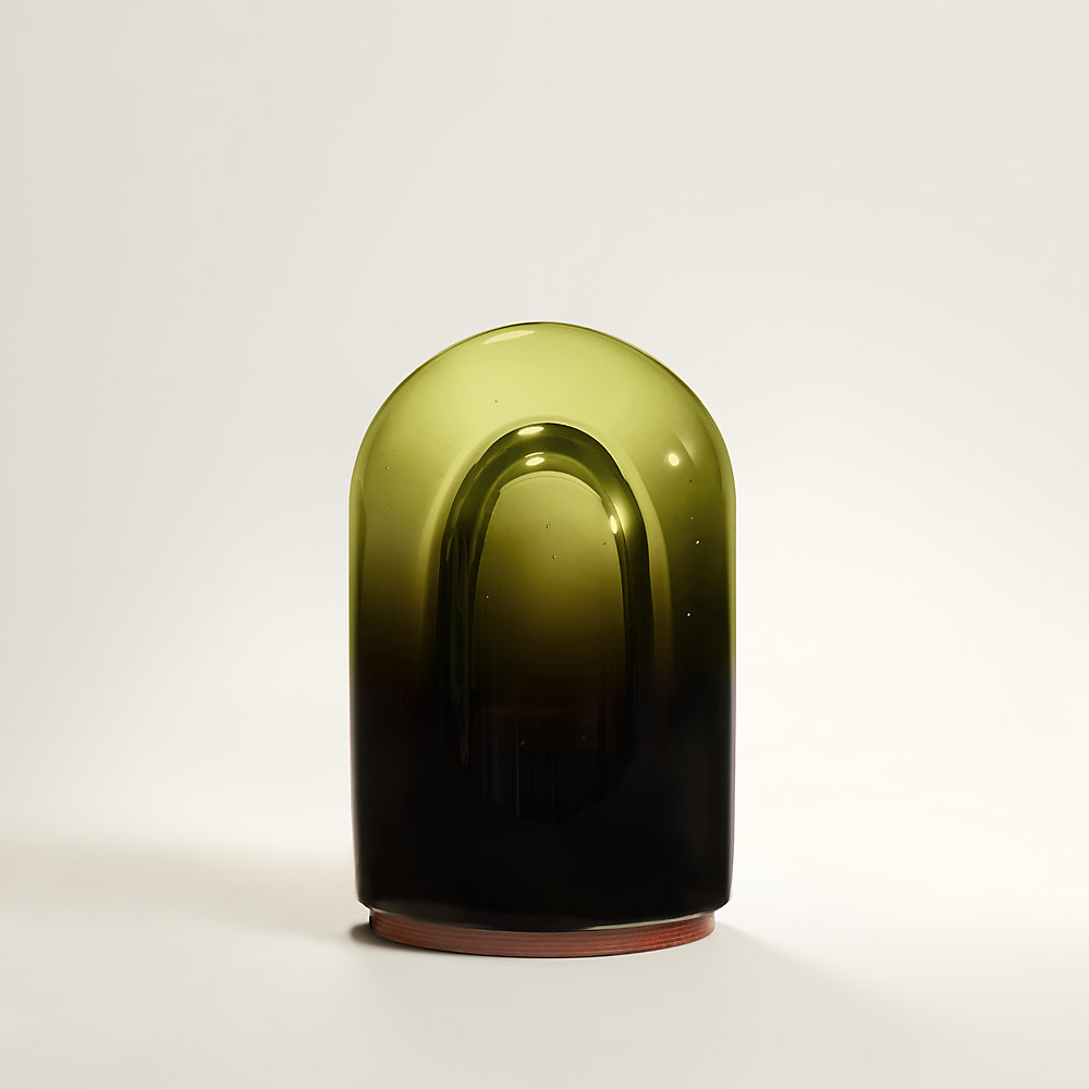 Souffle d'Hermès table lamp - Grey | Hermès UK