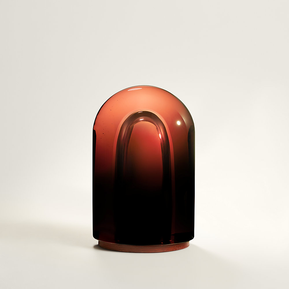 Souffle d'Hermès table lamp - Grey | Hermès UK