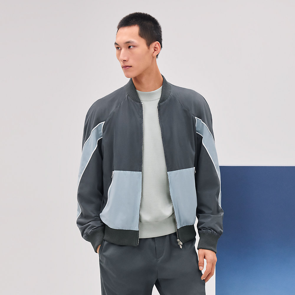 "Sport capsule"系列夾克 - 灰色 - 44 | Hermès 愛馬仕台灣地區官網