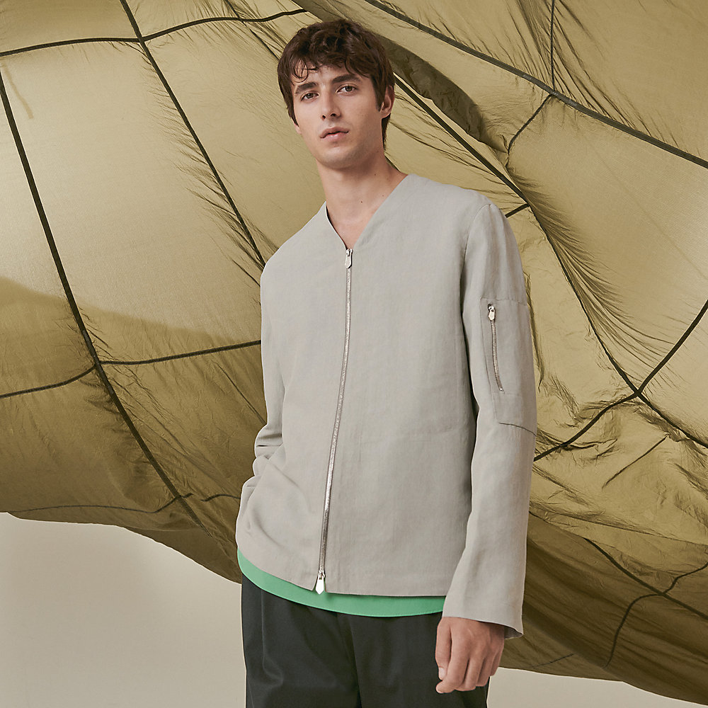 Straight cut jacket | Hermès Singapore