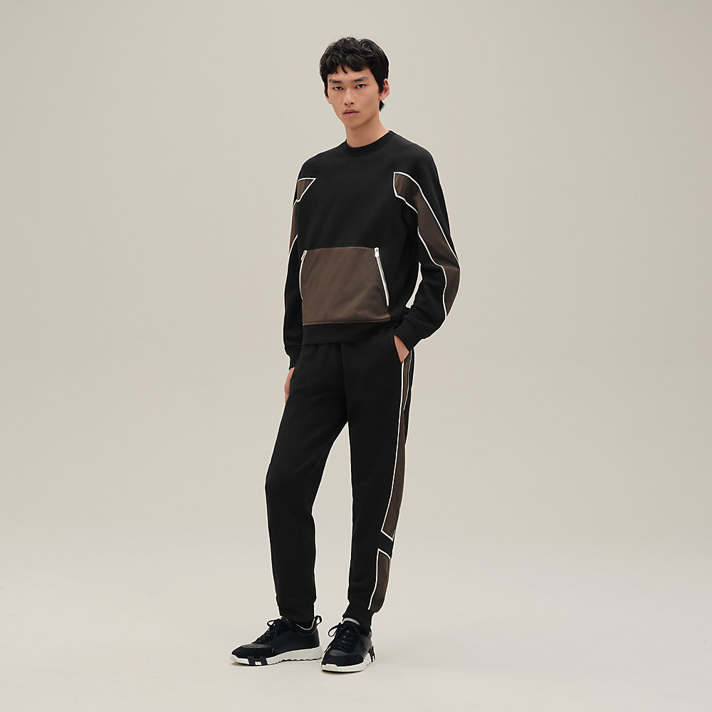 Sweat col rond Capsule Sport | Hermès Canada