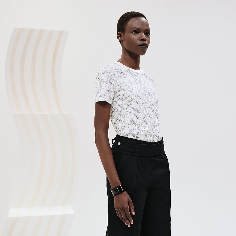 T-shirt micro “Bolduc au Carré” | Hermès Italia