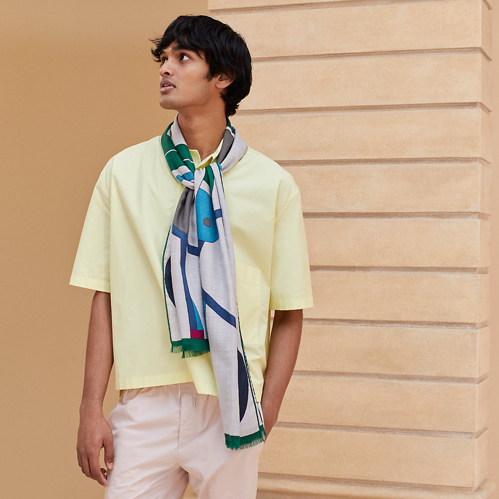 Top Depart rectangle - Grey | Hermès USA