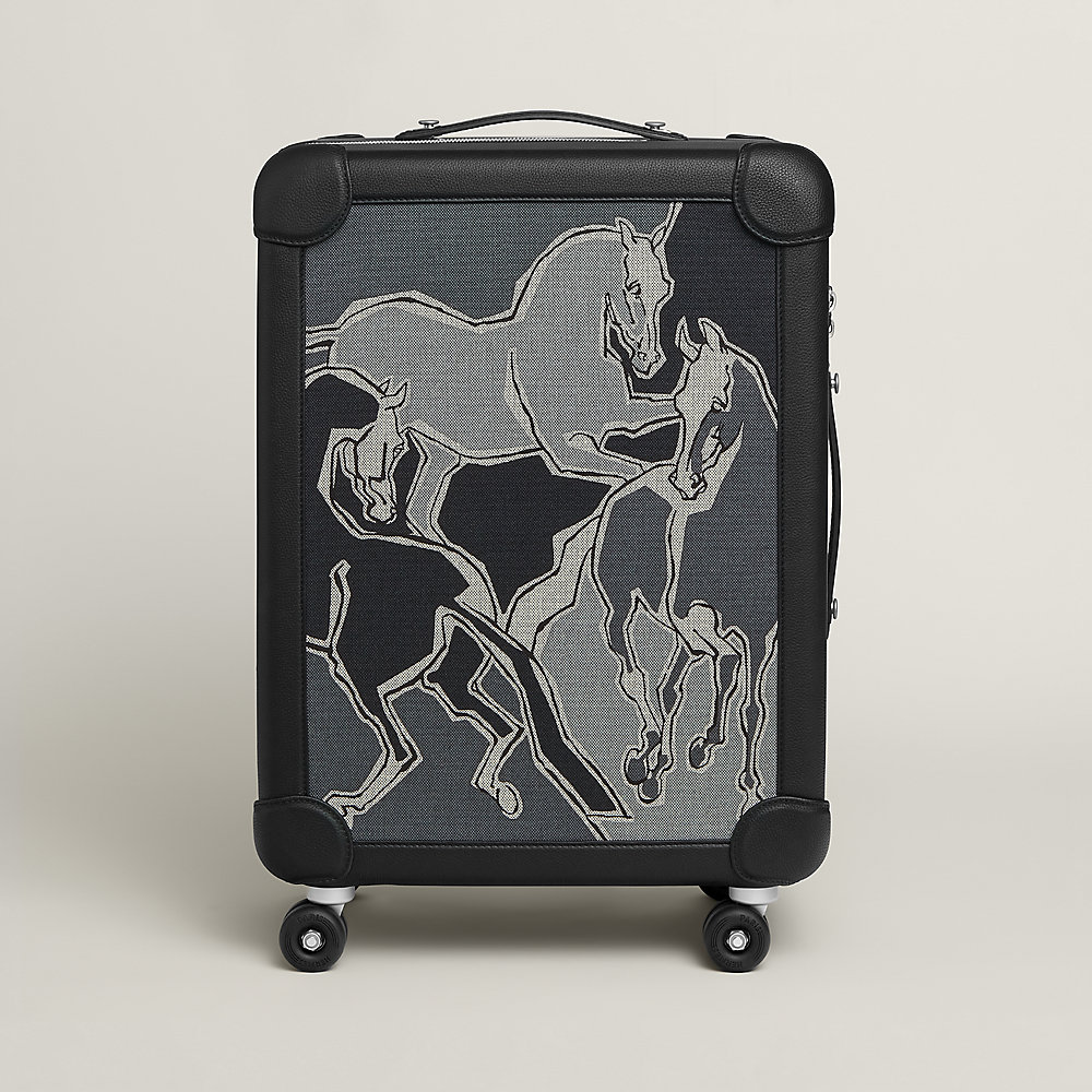 Trolley da cabina business R.M.S colorblock - Grigio | Hermès Italia