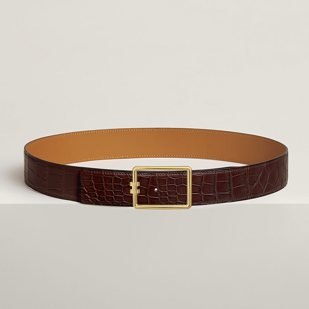 Tube H belt buckle & Leather strap 38 mm | Hermès Hong Kong SAR