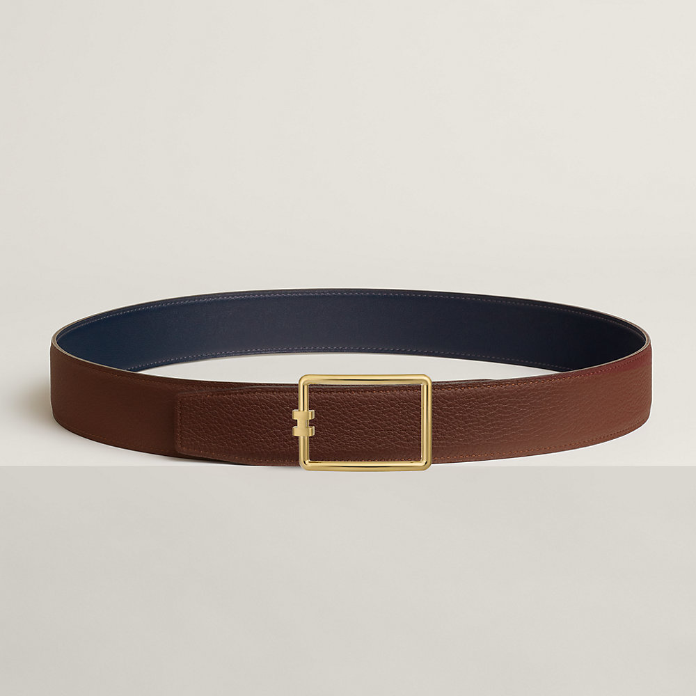 Tube H belt buckle & Reversible leather strap 38 mm | Hermès Hong Kong SAR