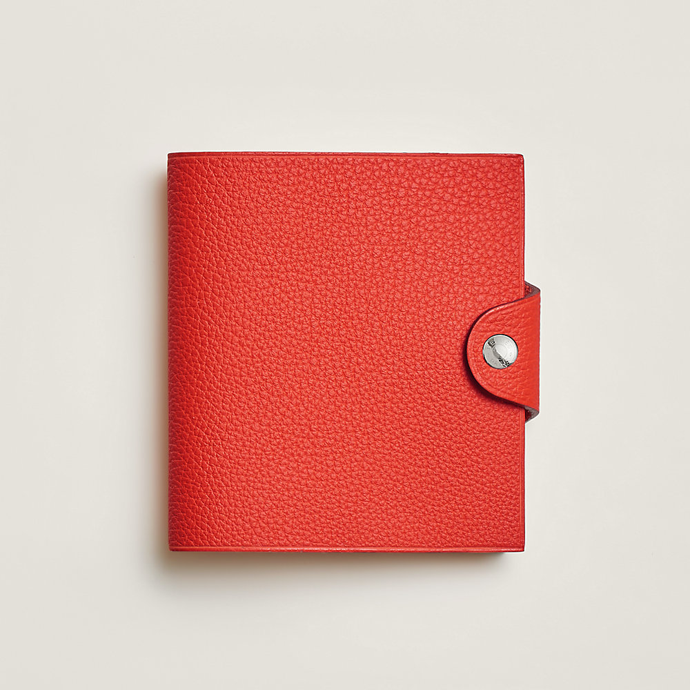 Ulysse mini notebook cover - Orange | Hermès Australia