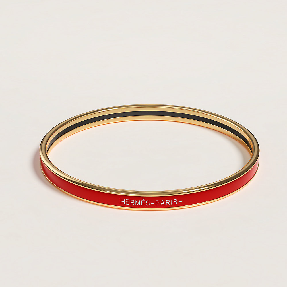 Uni bangle - Red | Hermès UK