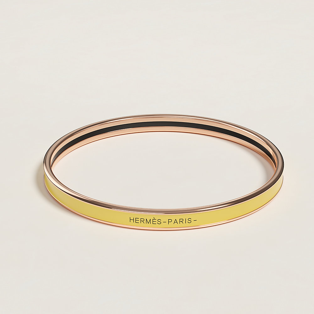 Uni bangle - Yellow | Hermès UK