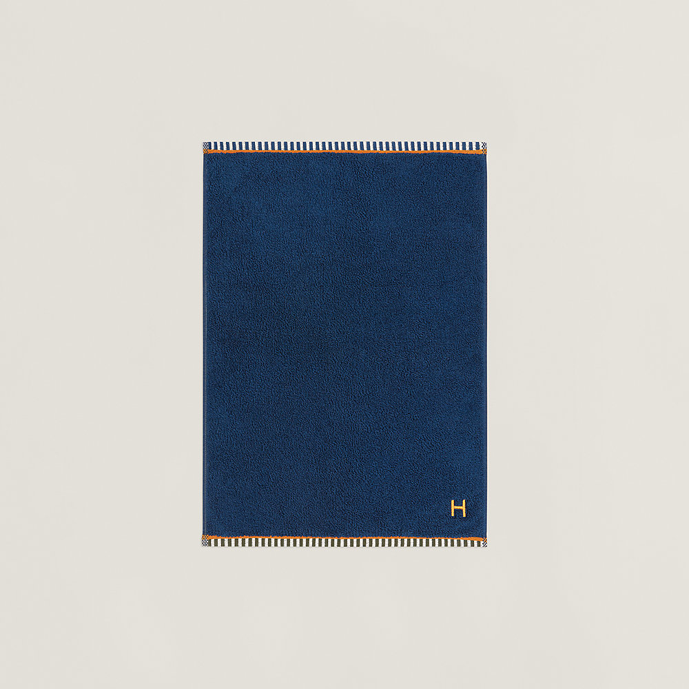 Vice Versa hand towel - Blue | Hermès USA