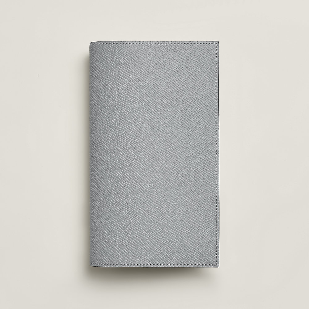 Vision II Simple agenda cover - Grey | Hermès Macau SAR