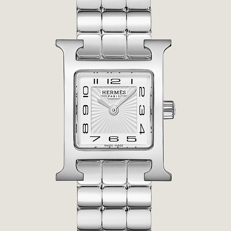 腕時計 《Hウォッチ》 ミニ 21 mm | Hermès - エルメス-公式サイト 腕時計 《Hウォッチ》 ミニ 21 mm | Hermès - エルメス-公式サイト